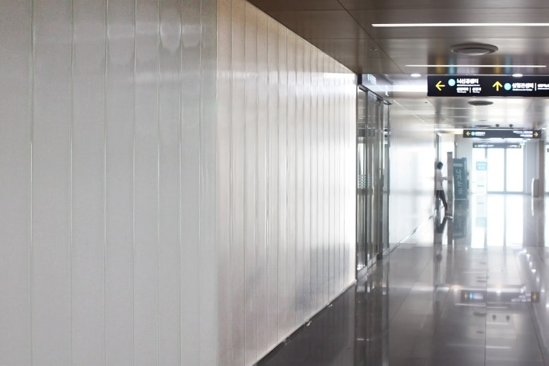 유글라스 ( Uglass ) 인테리어 시공 사례 - 고려대학교 안암병원 Wall로 사용된 Linit U-Glass : 네이버 블로그