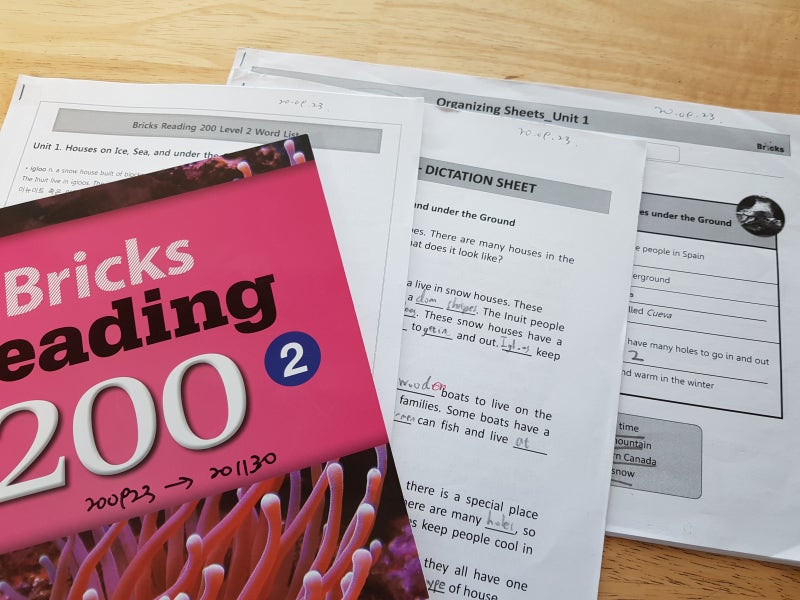 엄마표 영어 리딩 교재::Bricks reading 브릭스 200-2(완) : 네이버 블로그