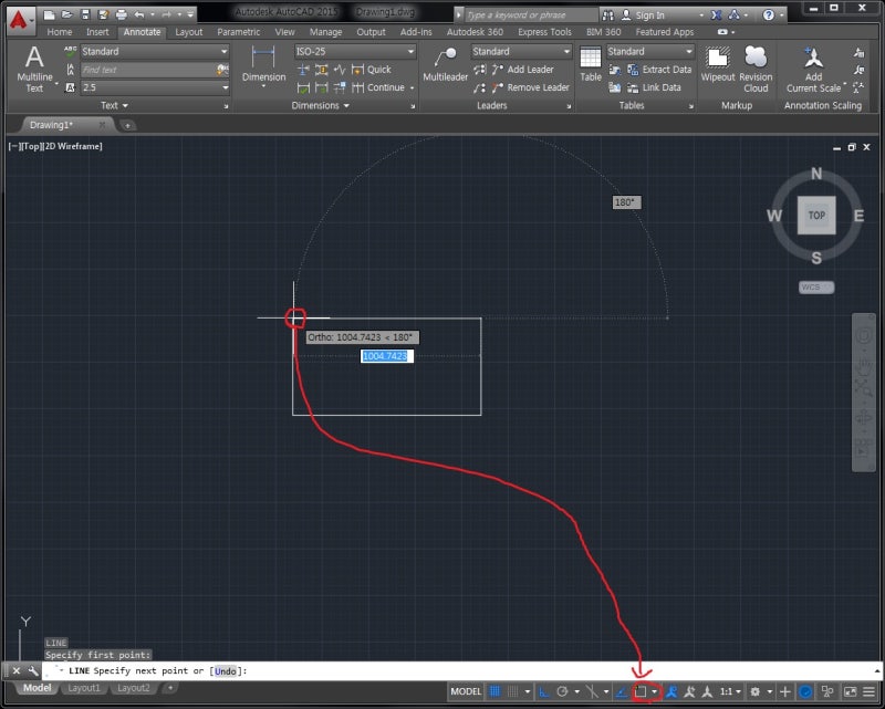 오토캐드(AutoCAD) 입문하기!! (Object Snap 설정) : 네이버 블로그