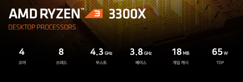 가성비cpu 추천, 라이젠 3300X (3세대 AM4소켓) : 네이버 블로그