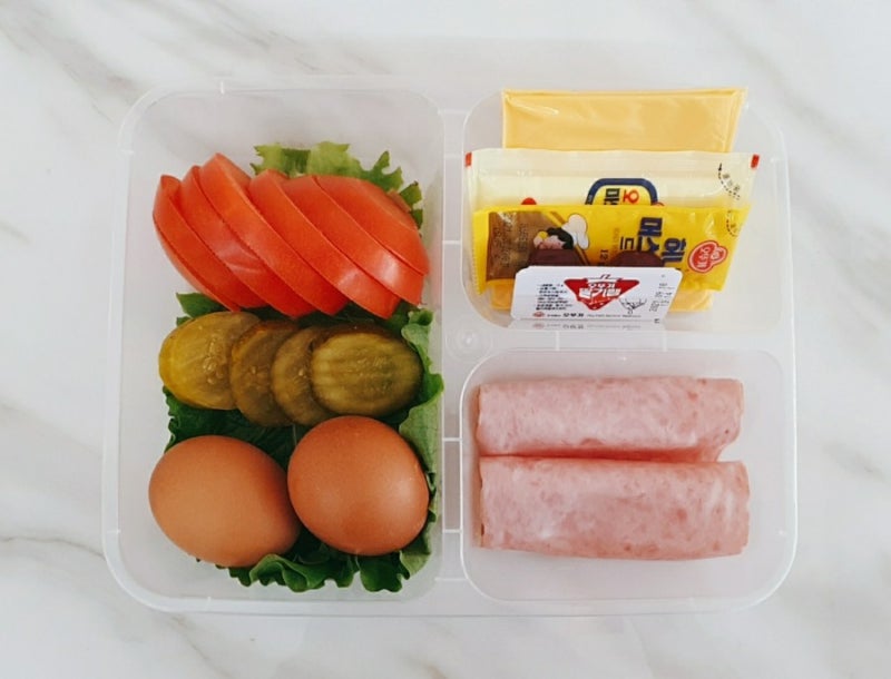 인하대학교부속중학교 온라인 수업 패키지 🥪 크루아상 샌드위치🥪 네이버 블로그