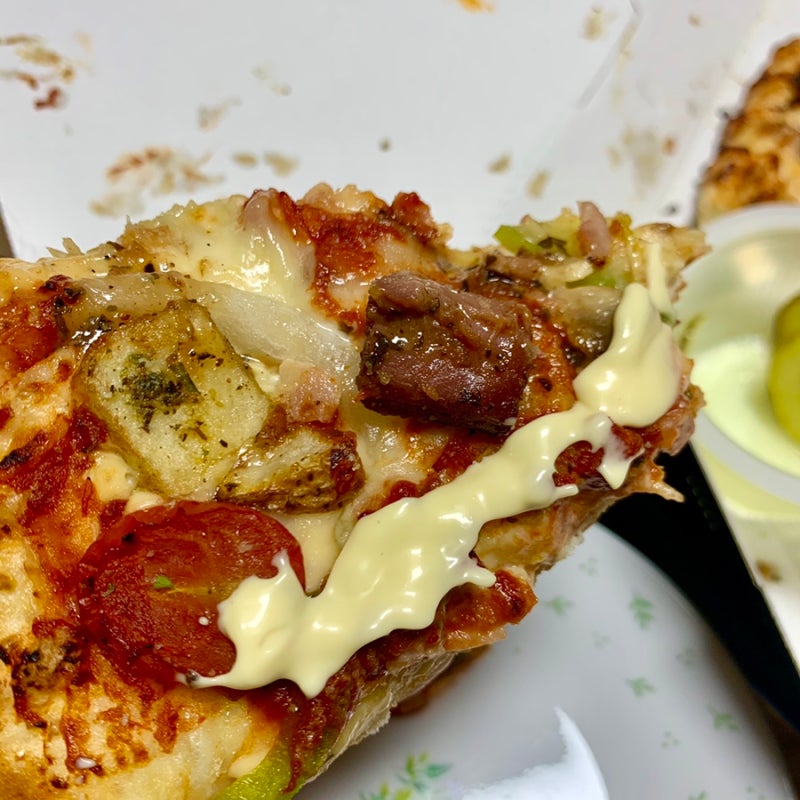 도미노피자 🍕 블랙타이거슈림프직화스테이크 피자 메뉴 추천 ️ 네이버 블로그