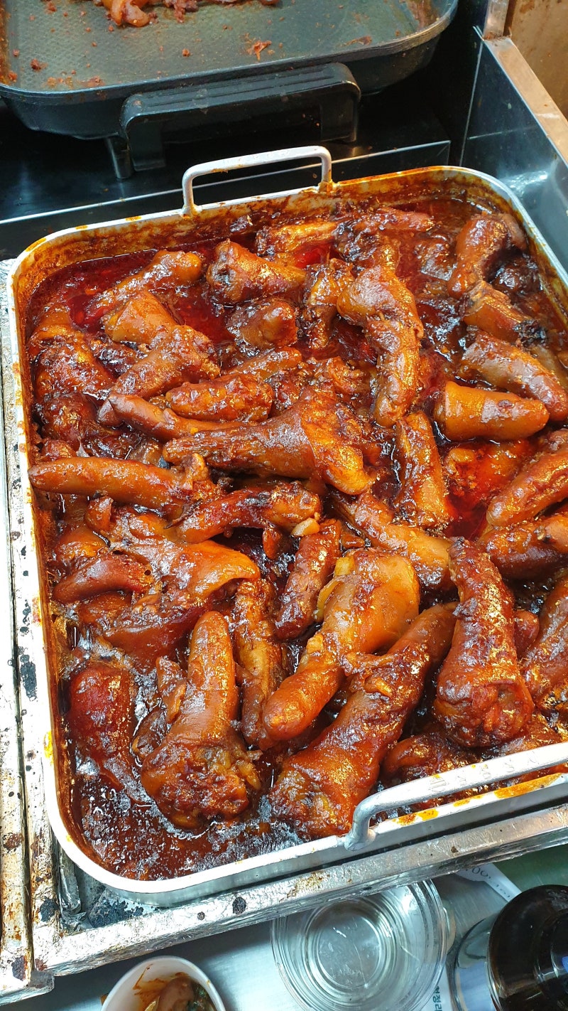 서울 종로구 종로5가 광장시장 포장마차 맛집 호남집 돼지꼬리찜수구레돼지껍데기오소리감투닭발닭똥집볶음오뎅 네이버 블로그