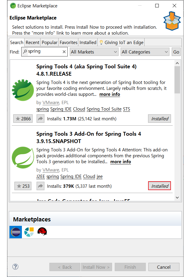 [Spring] Spring Tools 설치 Spring Boot(STS-4.8.1) : 네이버 블로그