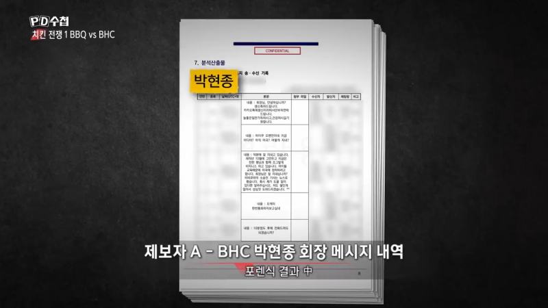 MBC PD수첩 '치킨전쟁 BBQ vs BHC' 한국디지털포렌식센터, 소송의 판을 뒤집다! : 네이버 블로그