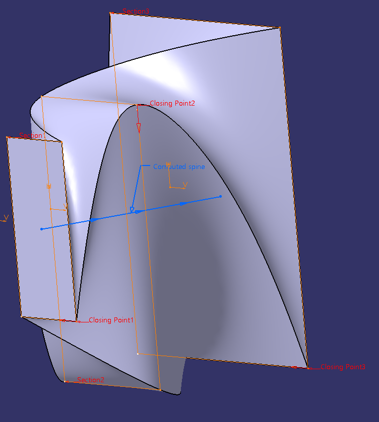 [카티아 배우기] 11 모델링 - Solid Combine, Stiffener, Multi Section Solid : 네이버 블로그