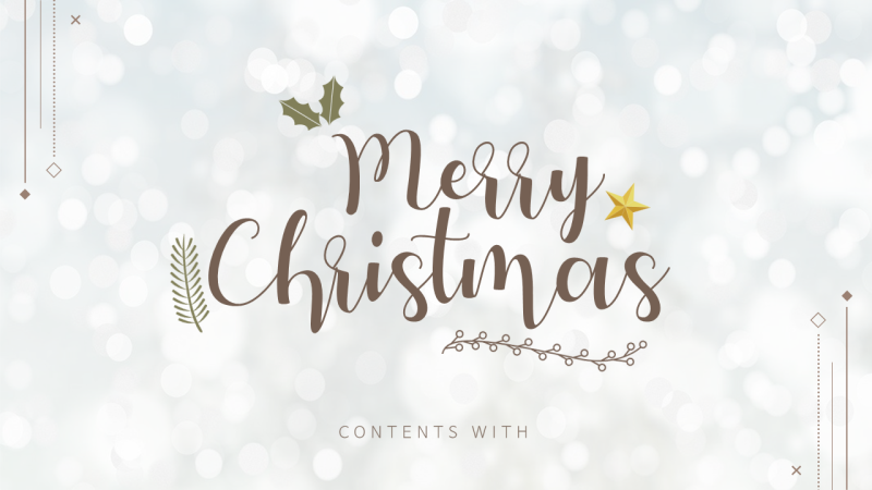 성탄절&신년 PPT템플릿 무료 배포♥ (상업적 사용 가능) : 네이버 블로그