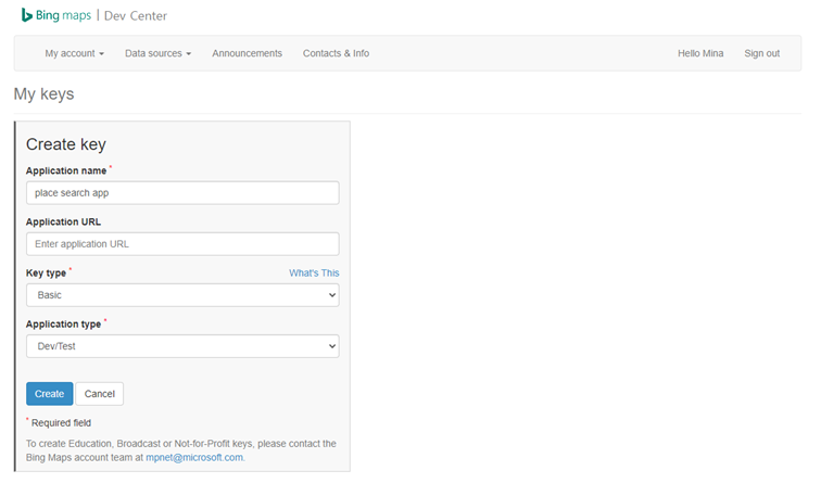Microsoft Bing Maps API를 이용하여 지도 연결 하기 : 네이버 블로그