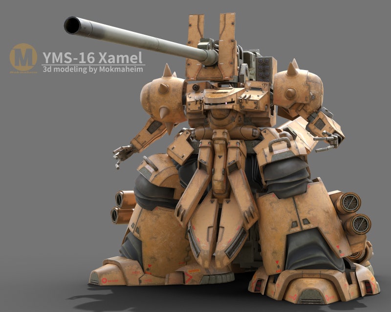 YMS-16 Xamel (완성) : 네이버 블로그