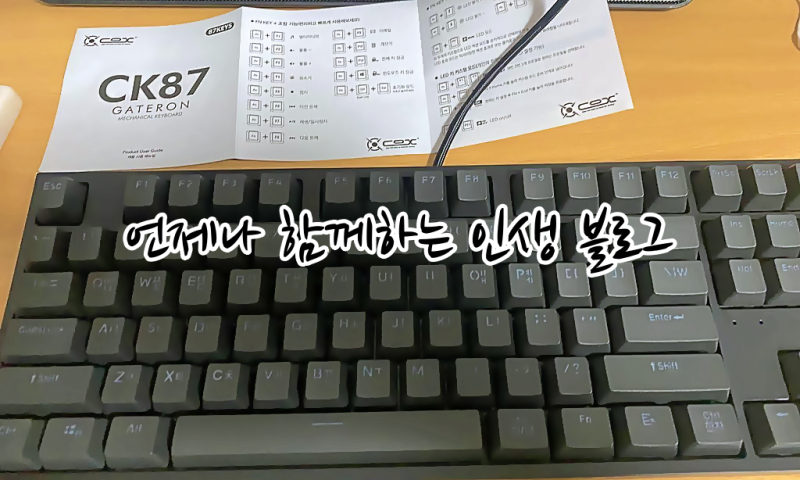 콕스 ck87 갈축 나도 알아보자 : 네이버 블로그