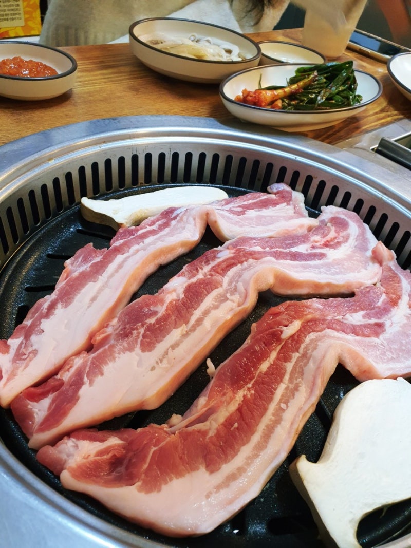 동탄 삼겹살 맛집 한가족고기식당 메뉴 및 솔직후기 Feat 진짜 맛있다👏 동탄남광장 맛집 동탄삼겹살