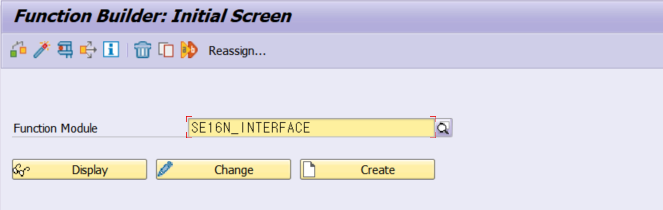 [SAP ABAP] SE16N_INTERFACE : 네이버 블로그