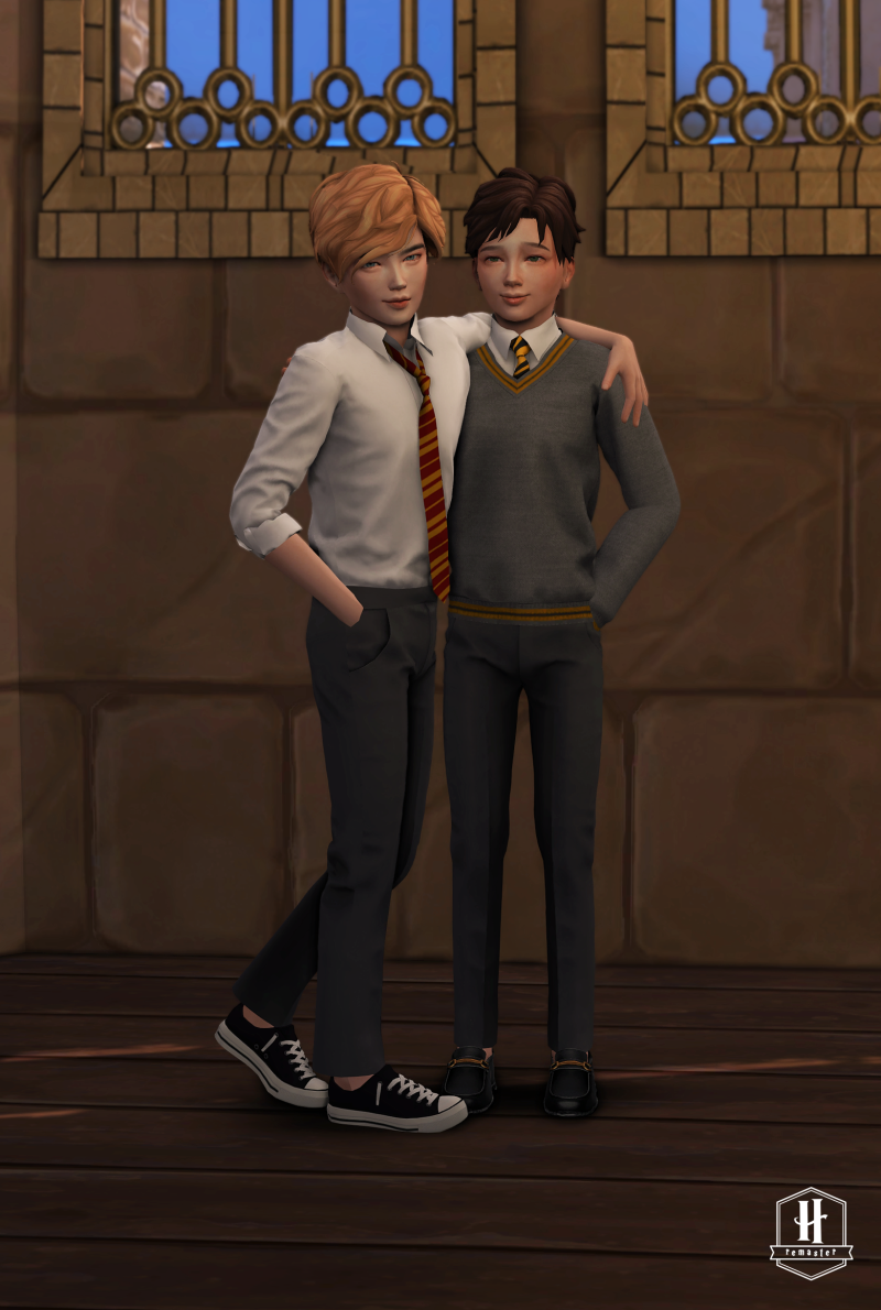 Kiro_Hogwarts uniform set (remaster) +Kids version : 네이버 블로그