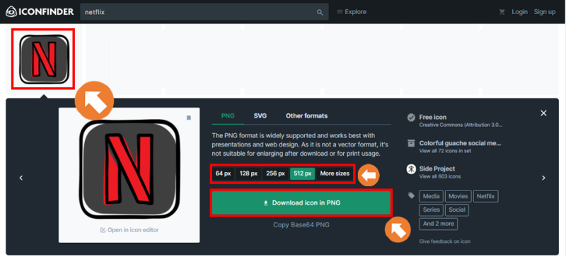 무료 아이콘 다운로드 사이트 (feat. ICONFINDER 아이콘파인더) / 저작권 : 네이버 블로그