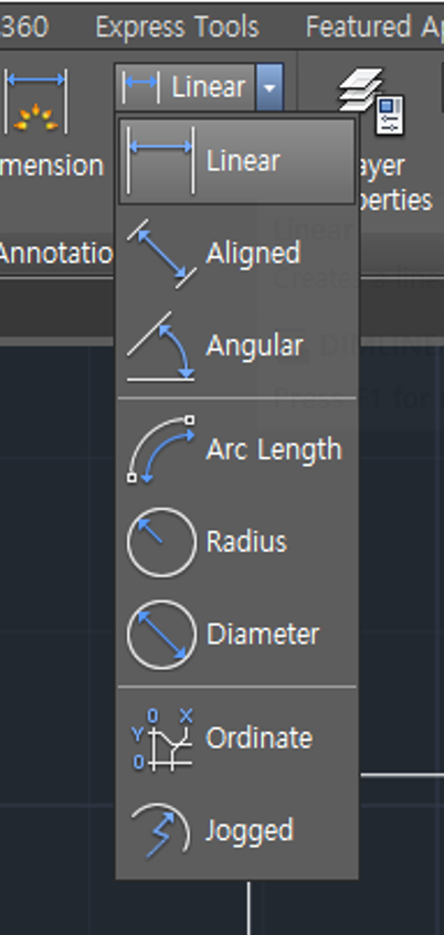 Autocad 오토캐드 기초 치수선 기입하기 네이버 블로그
