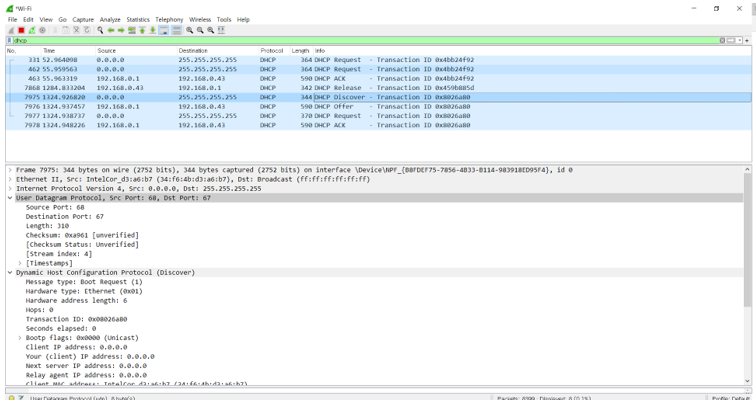 [네트워크] WireShark를 이용한 ARP, ICMP, TCP, DHCP 캡처 및 분석하기 : 네이버 블로그