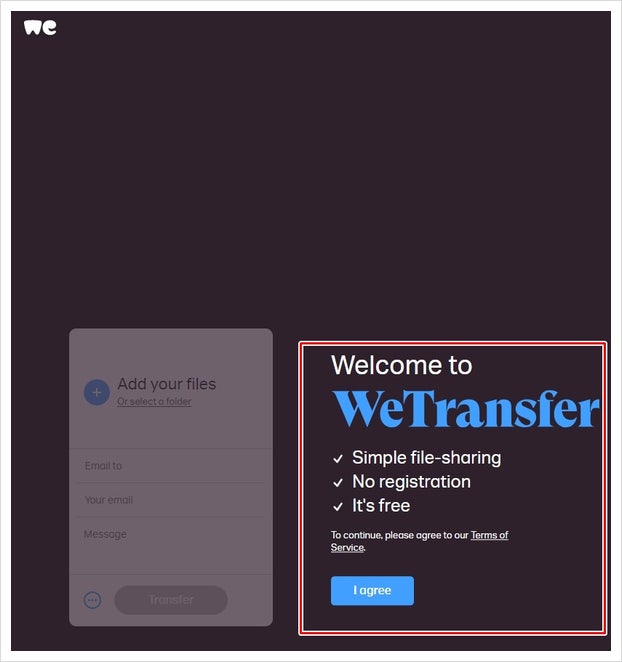 wetransfer 대용량 파일 공유 및 사용법 : 네이버 블로그