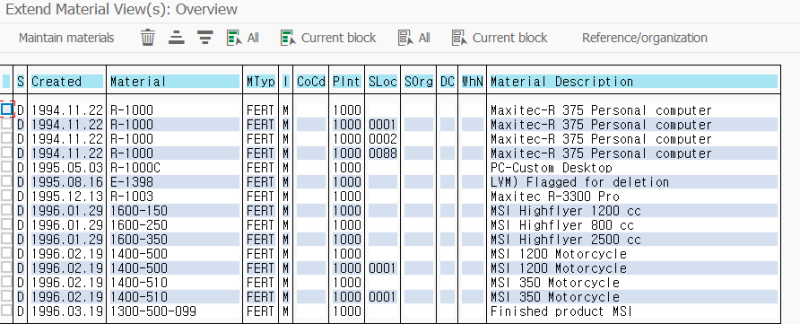 [SAP MM] Material Master View 찾기 : 네이버 블로그