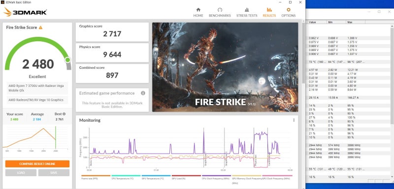 라이젠 노트북 TDP 조절 - ryzen controller 사용방법 및 적용 결과 (ASUS 노트북 (3700U) 적용 ...