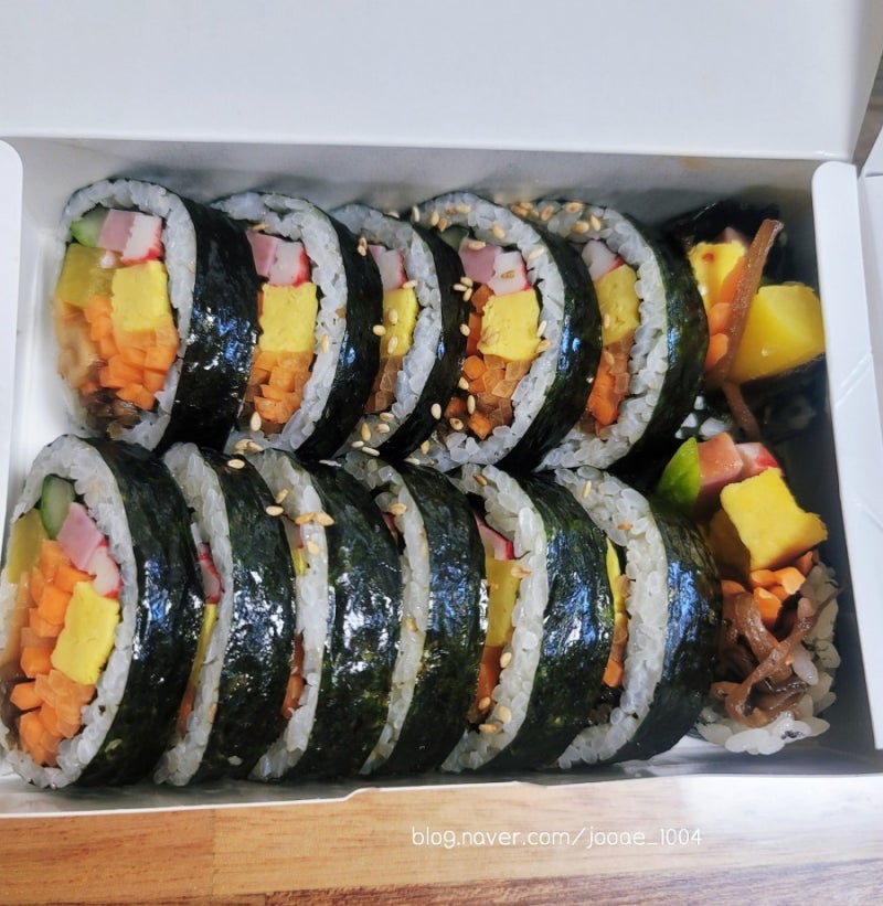 인천 검단 분식 김밥 「김가네김밥」 네이버 블로그