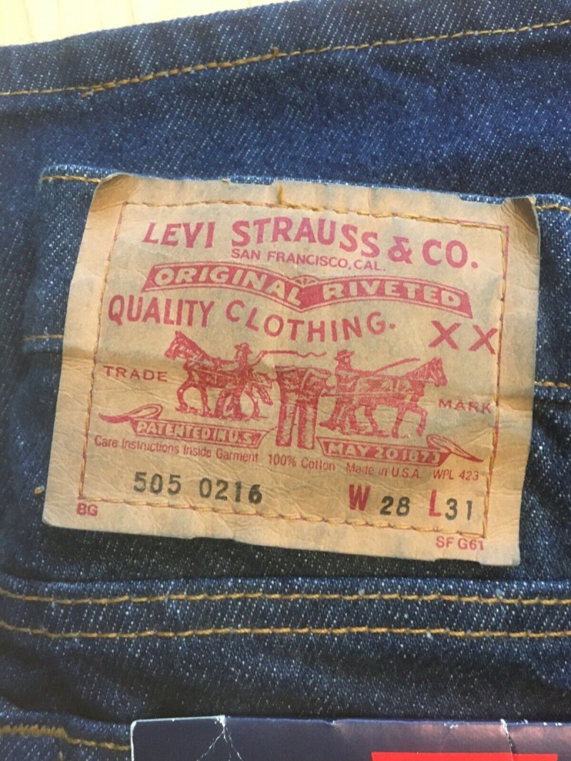 리바이스 Levi's 501 아카이브(9) - 리바이스 501 데님 코드에 대하여 : 네이버 블로그