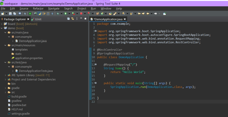 스프링 부트 프레임워크 설치 및 개발환경 구축하기 : 네이버 블로그