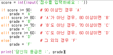 으뜸파이썬 3장 - 제어문 : 네이버 블로그