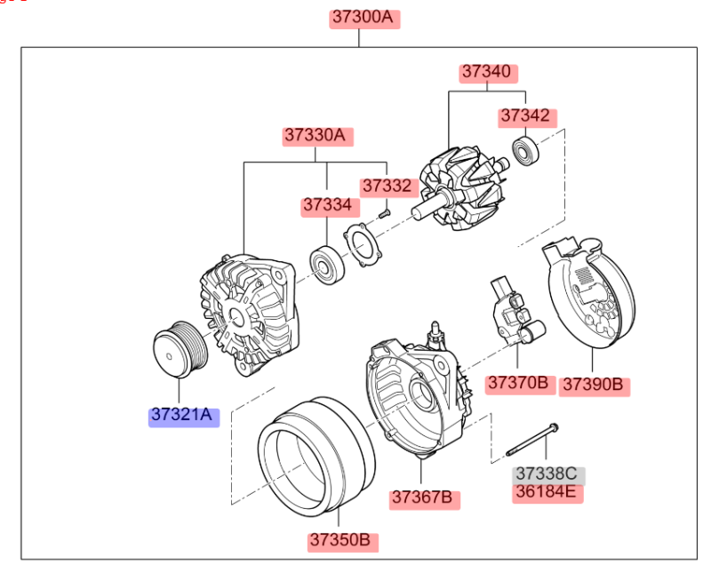 봉고3 순정 알터 180A 추적하기 : 네이버 블로그