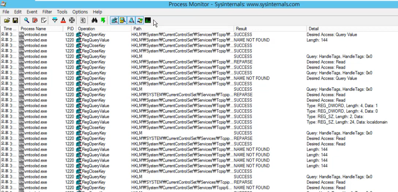 프로세스의 동작을 모니터링하는 대표적인 도구 Procmon : 네이버 블로그