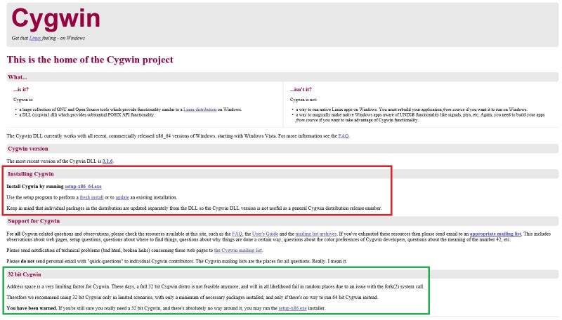 Cygwin 설치 방법 : 네이버 블로그
