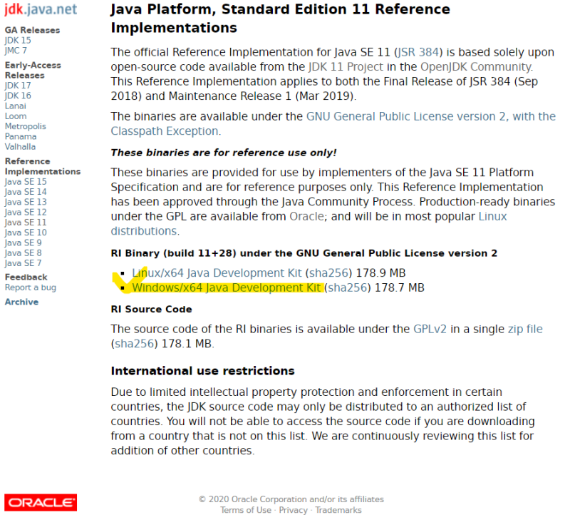오라클 로그인 없이 Java11 다운받기 (jdk11) : 네이버 블로그