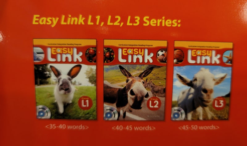 온니북스/픽션과 논픽션이 골고루 들어있는 리딩교재,Easy Link1~6 : 네이버 블로그