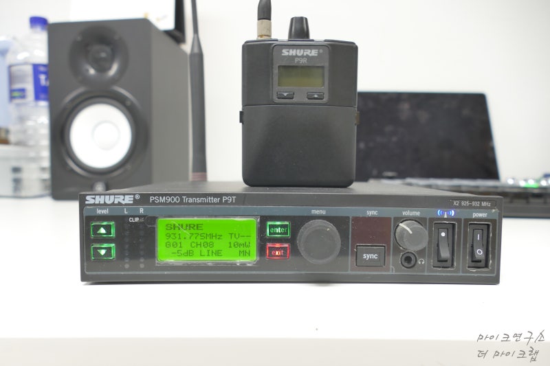 [마이크연구소 더마이크랩] SHURE PSM900(P9TRA)(P9T/P9RA) 무선인이어모니터 세트 Review) : 네이버 블로그