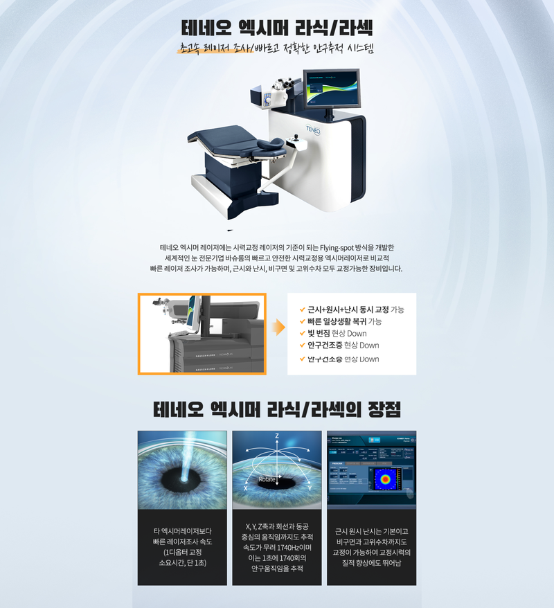 최신 라식, 라섹수술 레이저 TENEO 317 M2(테네오 317 M2) 장비보유 안과병원 알아보기 : 네이버 블로그
