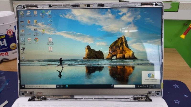 Hp 노트북 화면 떨림 아른거림 사용 중 검게 변함 간헐적인 화면 줄 발생 패널 무상 교체 네이버 블로그