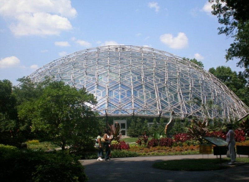 벅민스터 풀러의 클라이매트론. climatron, st. louis by buckminster fuller's ...