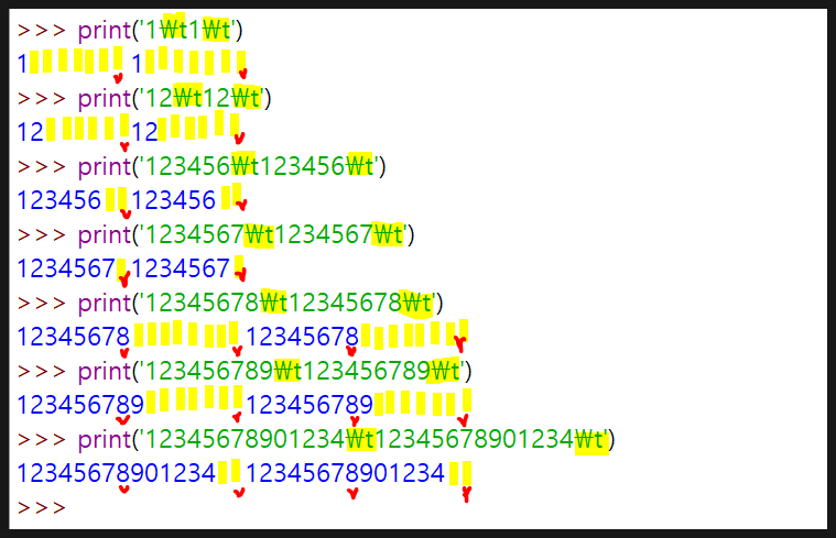 파이썬 str.expandtabs() - 문자열의 탭(TAB) 크기를 조절하는 메소드 : 네이버 블로그