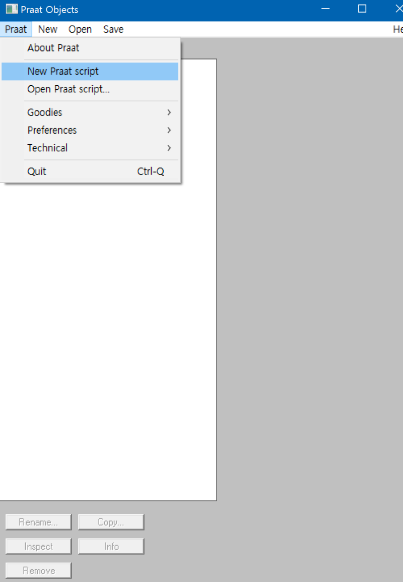 praat coding : 오디오 분석도구 : 네이버 블로그