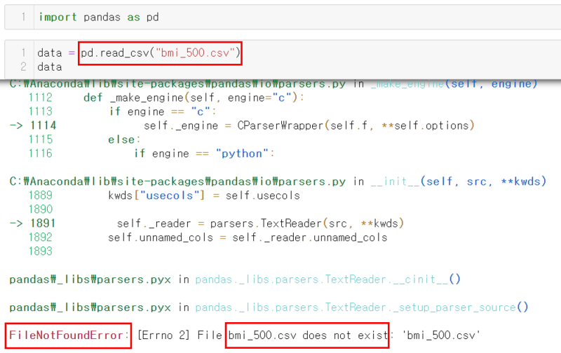 [Python] 에러 해결하기 : 다섯 번째(FileNotFoundError)_파일 불러오기 에러 : 네이버 블로그