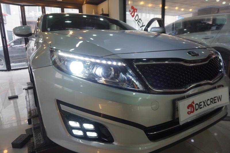 더뉴 k5 순정 HID헤드램프,LED테일램프,LED안개등 순정옵션 튜닝 : 네이버 블로그