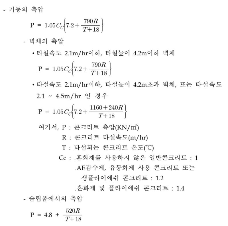 거푸집 동바리 안정성검토 세부기준 구조 설치 안전관리기준 네이버 블로그