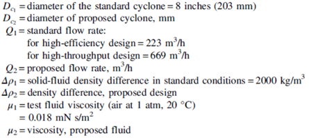 * cyclone design (stairmand method) R1 : 네이버 블로그