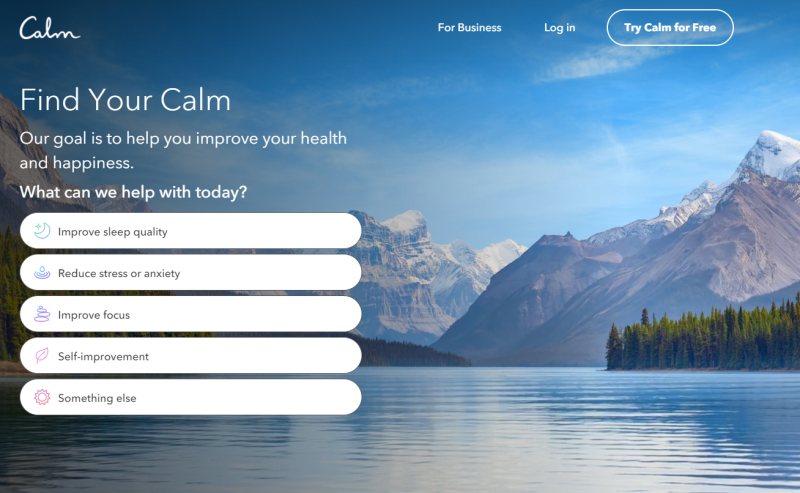 내가 명상하는 법 calm 과 함께 | 37일 무료이용 & 꿀할인정보! : 네이버 블로그