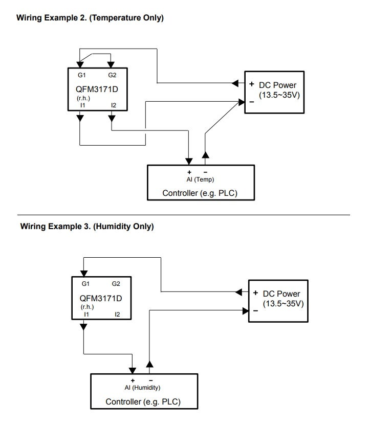 [SIEMENS] 지멘스 온습도 센서 결선도_QFM3171, QFM3171D : 네이버 블로그