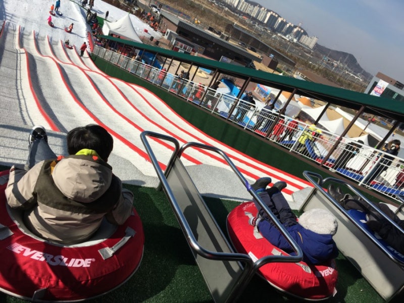 시흥눈썰매장 월곶 에코피아 눈썰매장 시흥가볼만한곳 : 네이버 블로그