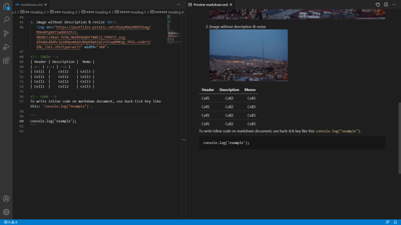 [Git/GitHub] GitHub ReadMe에 쓰이는 Markdown 언어 배우기 : 네이버 블로그