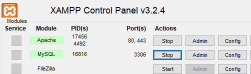 [XAMPP] MySQL 시작 실행 에러 : 네이버 블로그