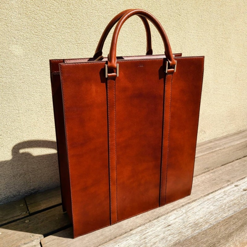 Handmade Leather Totebag 남성 수제가방 주문제작 토트백 추천 이테리 소가죽 가방 네이버 블로그