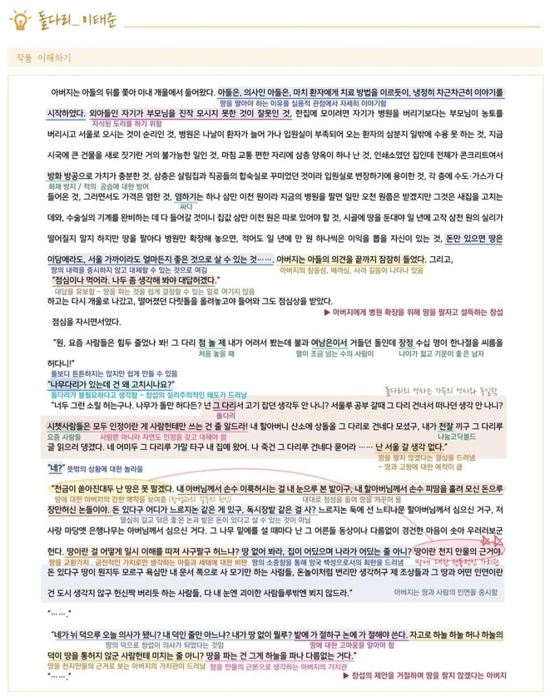 2022 수특 문학 이태준 네이버 블로그