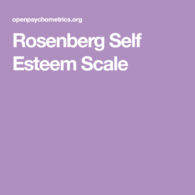 :) 로젠버그 자존감 척도(RSES,Rosenberg self-esteem scale) + 설문지 첨부 : 네이버 블로그